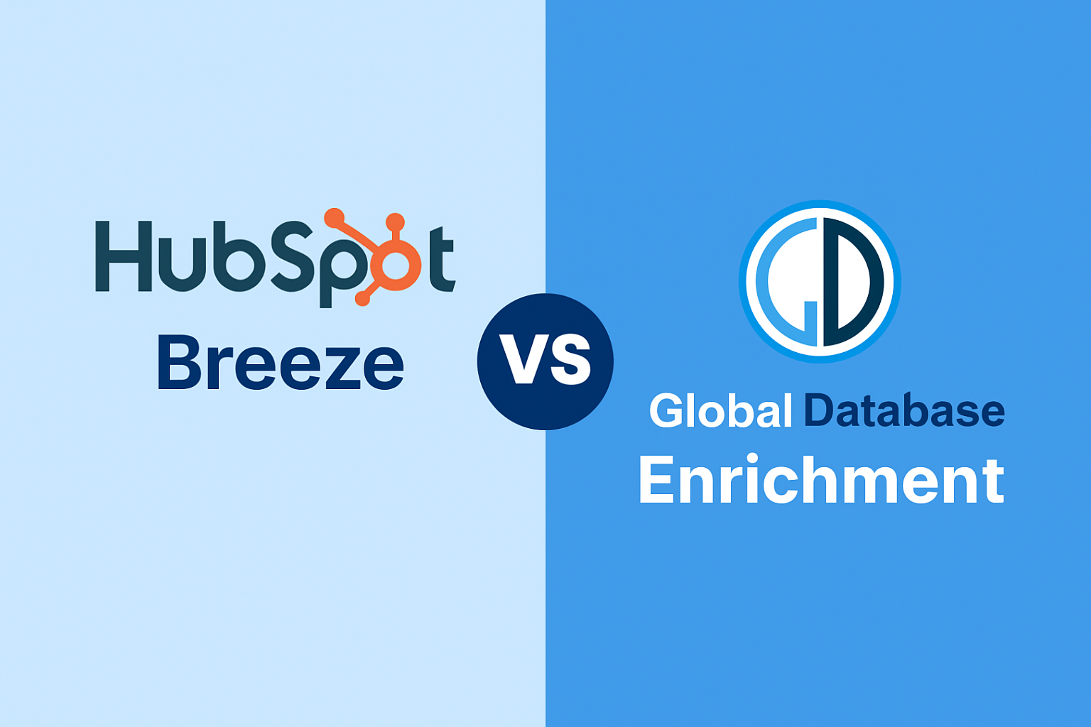 HubSpot Breeze vs Global Database Enrichment: A Side-by-Side CRM Data Comparison with Real ...