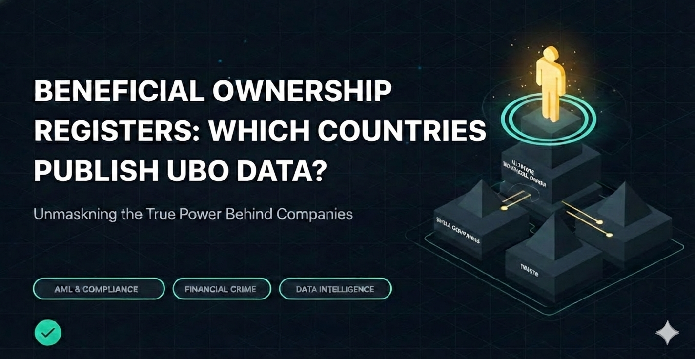 Beneficial Ownership Registers: Which Countries Publish UBO Data?